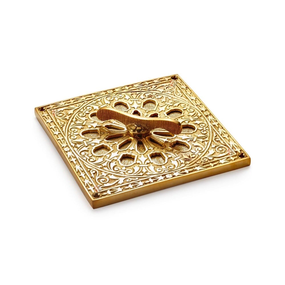 Polished Brass Square Air Vent | AB Hardware – ABHardware